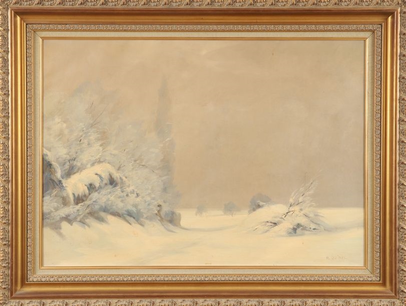 Raymond Quibel | Snowy landscape | MutualArt