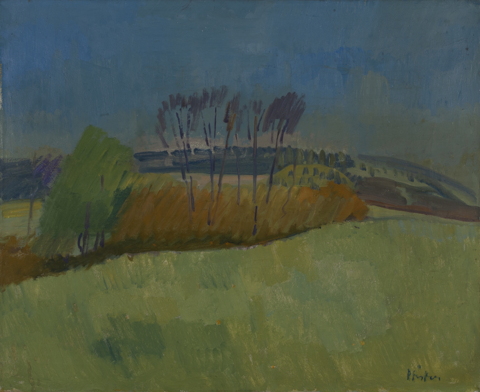 Albert Pfister | Landscape with Trees | MutualArt