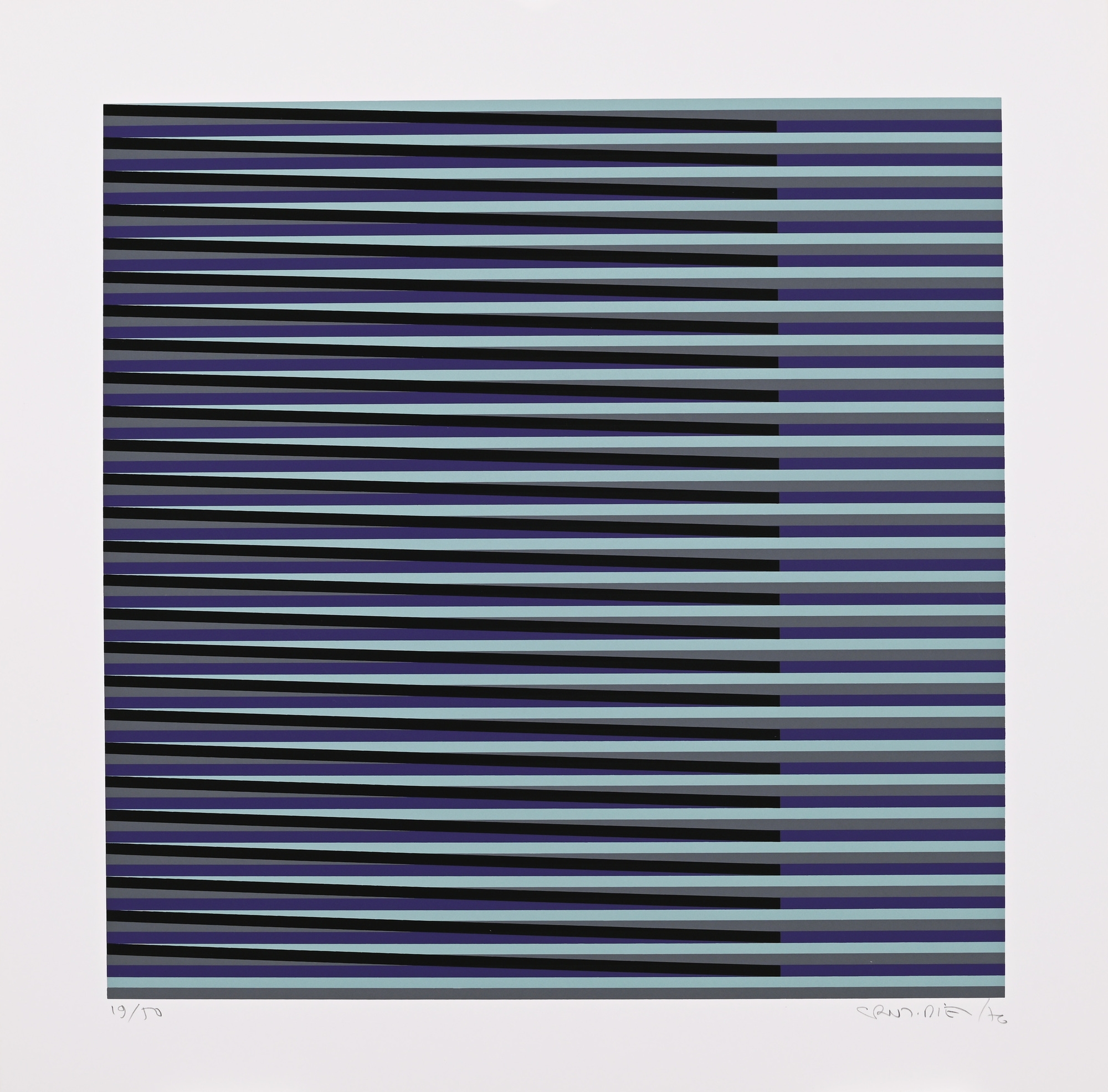 Carlos Cruz-Diez | Couleur additive (1976) | MutualArt