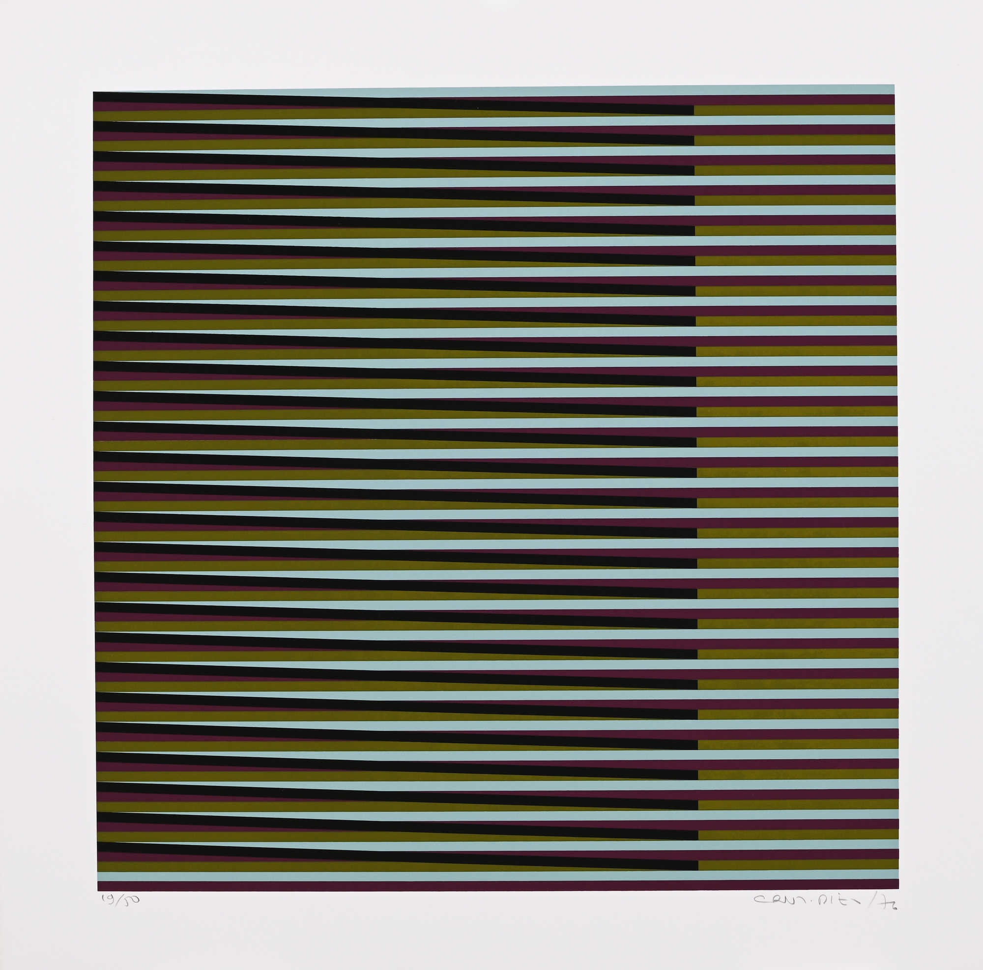 Carlos Cruz-Diez | Couleur additive (1976) | MutualArt