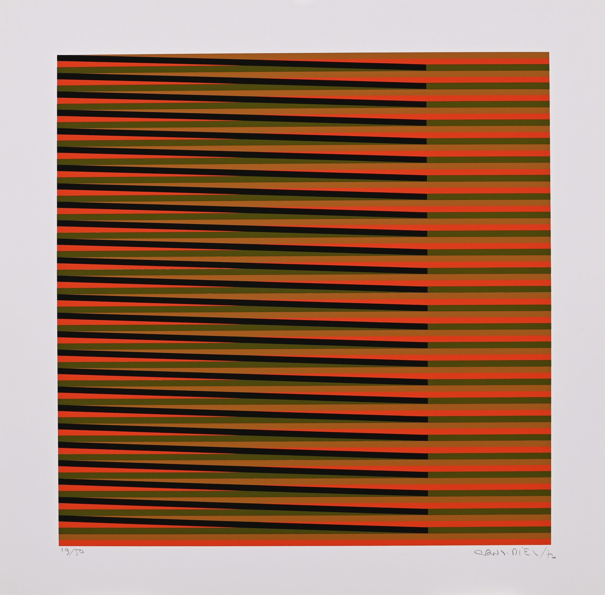 Carlos Cruz-Diez | Couleur additive (1976) | MutualArt