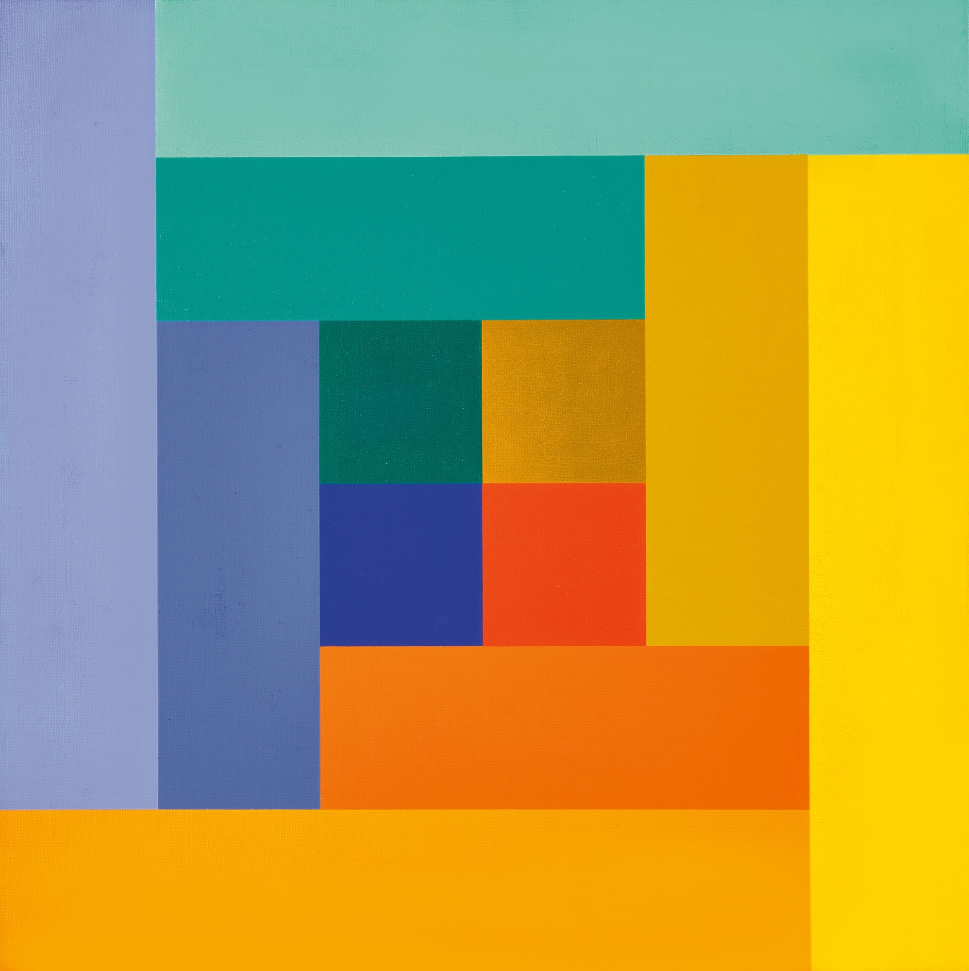 Richard Paul Lohse | Progression von vier gestuften Farben (1952 - 1968 ...