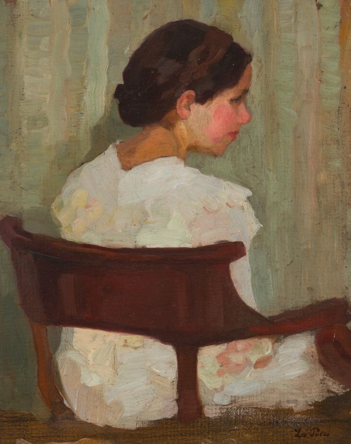 Leo Putz | Strassenscene | MutualArt