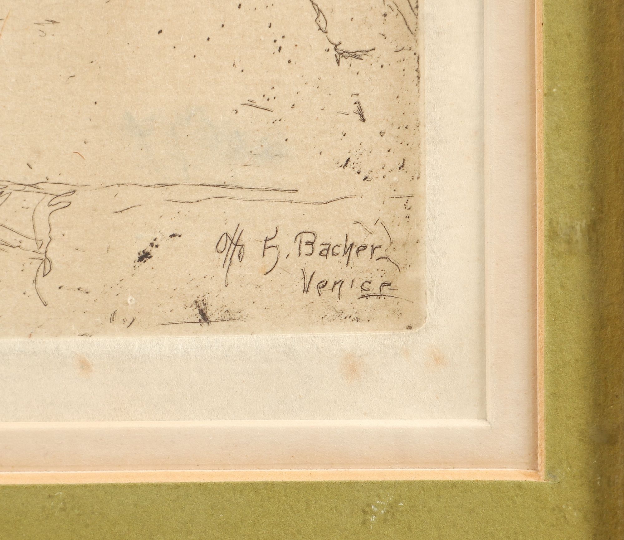 Otto Henry Bacher | Otto Henry Bacher etching The Lacemakers of Venice ...