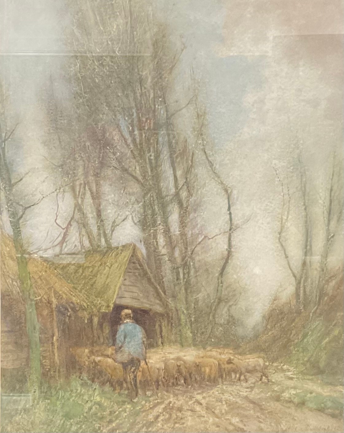 William Tatton Winter | Folding the Flock | MutualArt