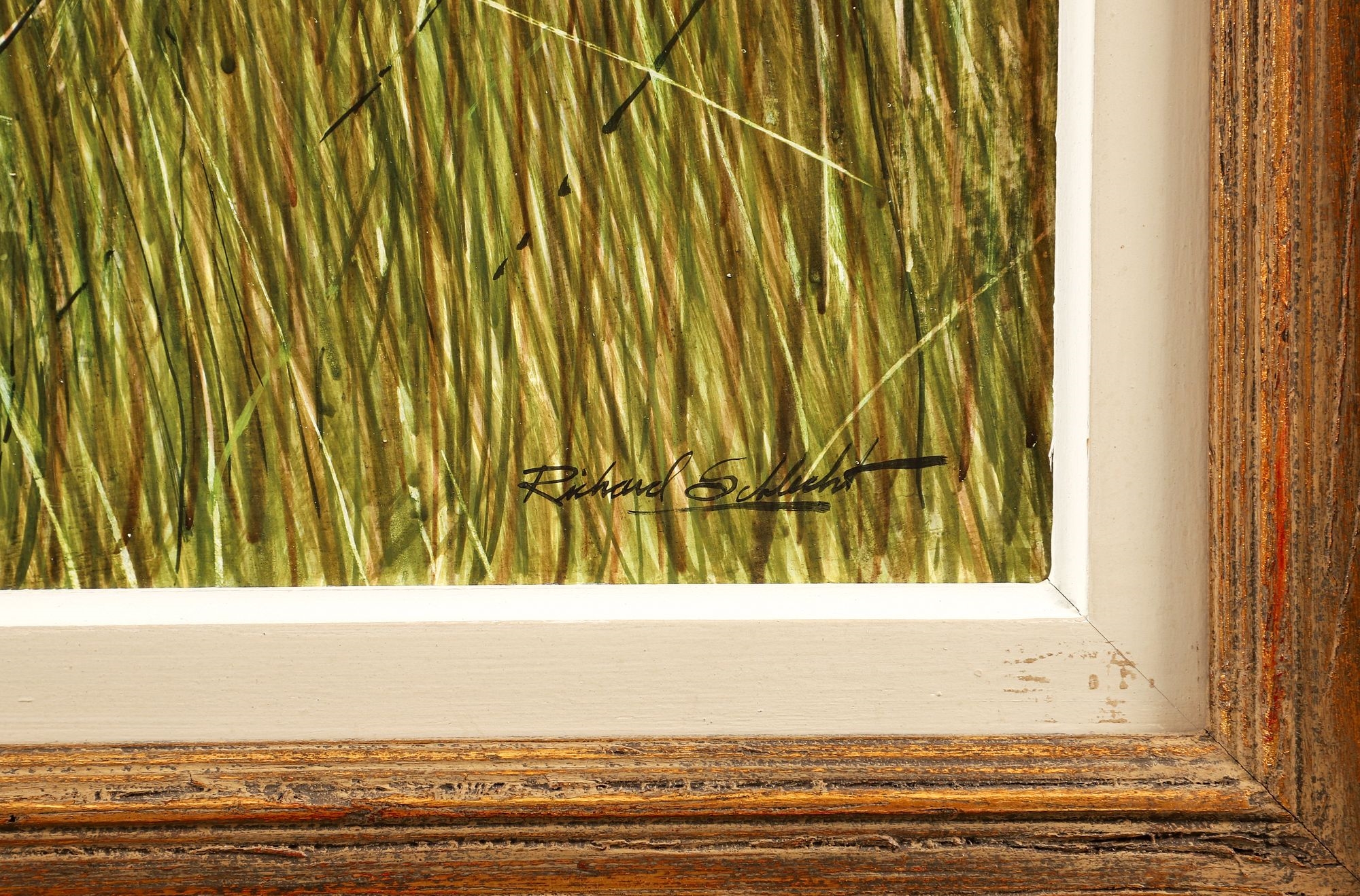 Richard Schlecht | Richard Schlecht The Caroline Oil on Board (1966 ...