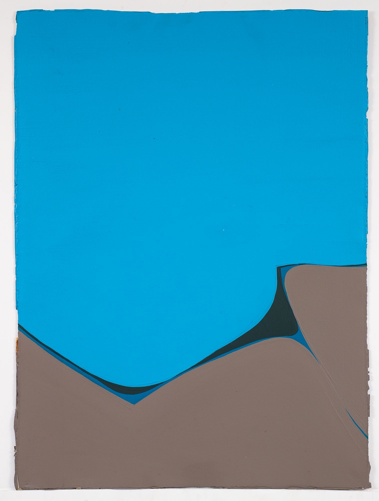 Geri Taper | Geri Taper New York Skyline #6 Acrylic Painting on Paper ...