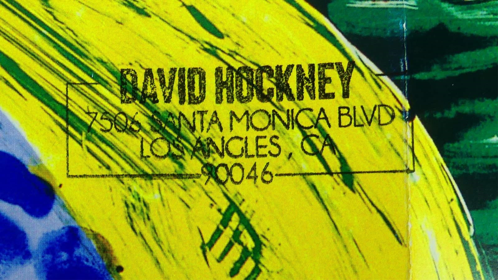 David Hockney | David Hockney folded brochure David Hockney (1994) | MutualArt