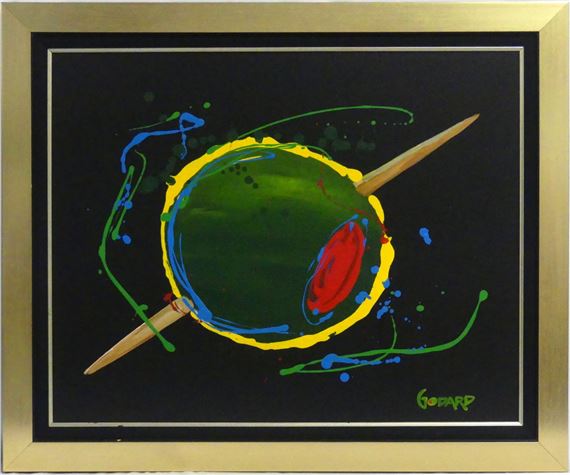 Michael Godard | OLIVE WITH TOOTHPICK | MutualArt
