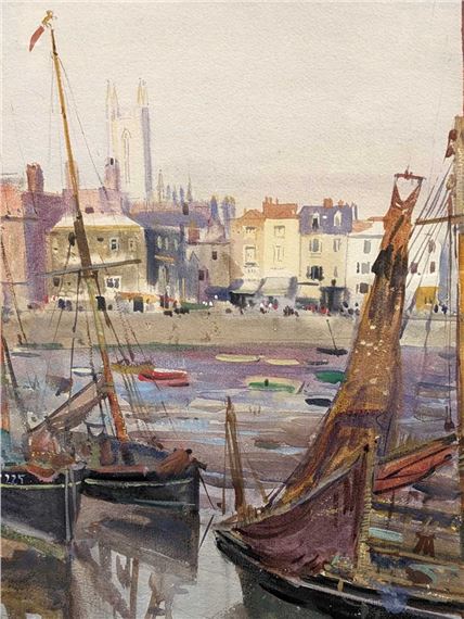 George Owen Wynne Apperley | El Patio de Los Leones (1920) | MutualArt