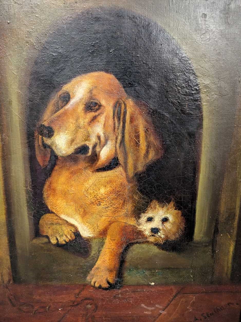 Edwin Landseer | The cat's paw; and Monkey business | MutualArt