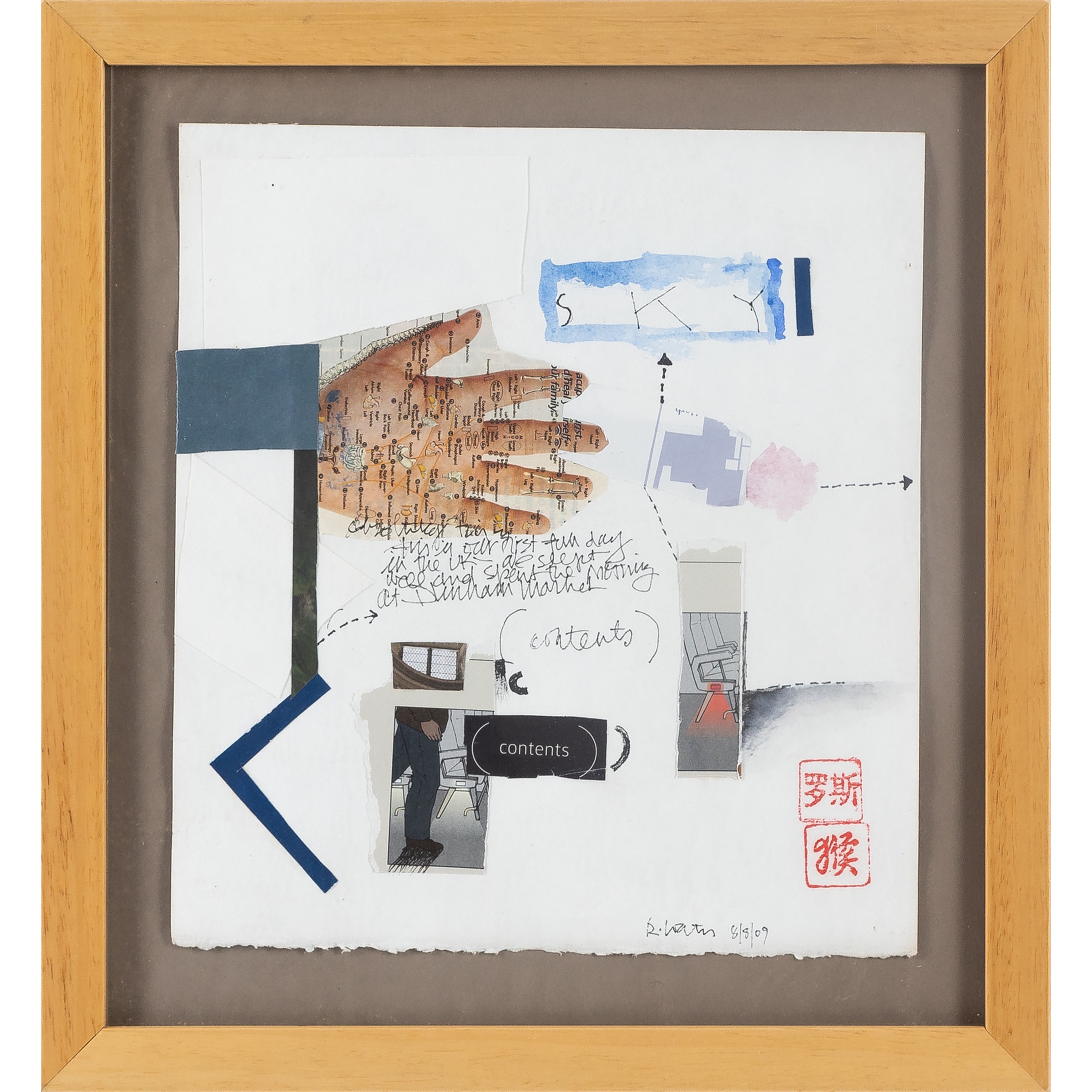 Ross Alexander Coates | FOUR MIXED MEDIA COLLAGES ON PAPER (2009 ...