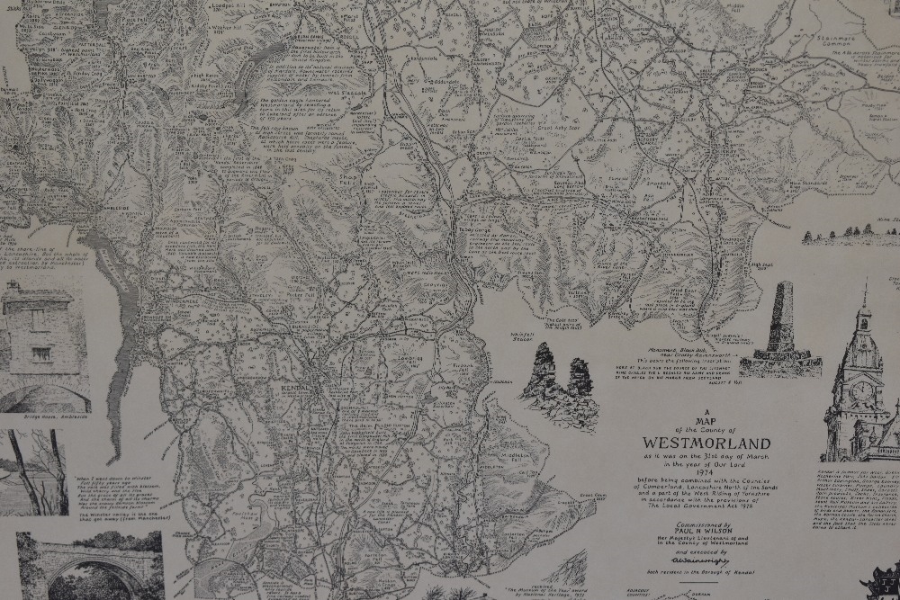 Alfred Wainwright | A Map of the County of Westmorland | MutualArt