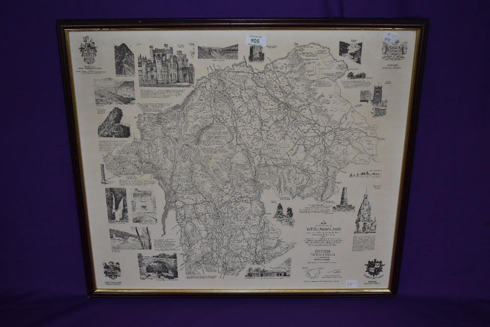 Alfred Wainwright | A Map of the County of Westmorland | MutualArt