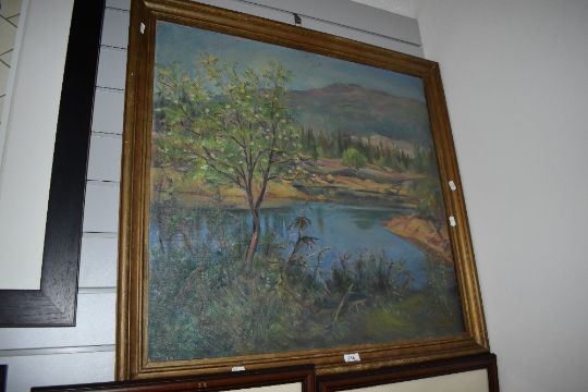 Carl Lonseth | A secluded lagoon | MutualArt