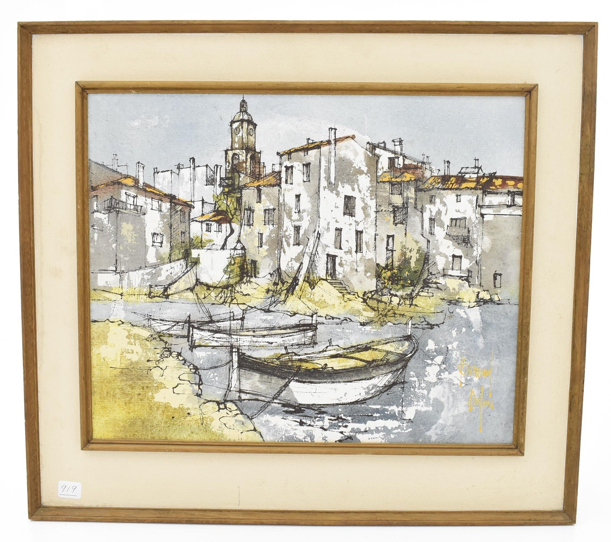 Bernard Dufour | Boats & Buildings | MutualArt