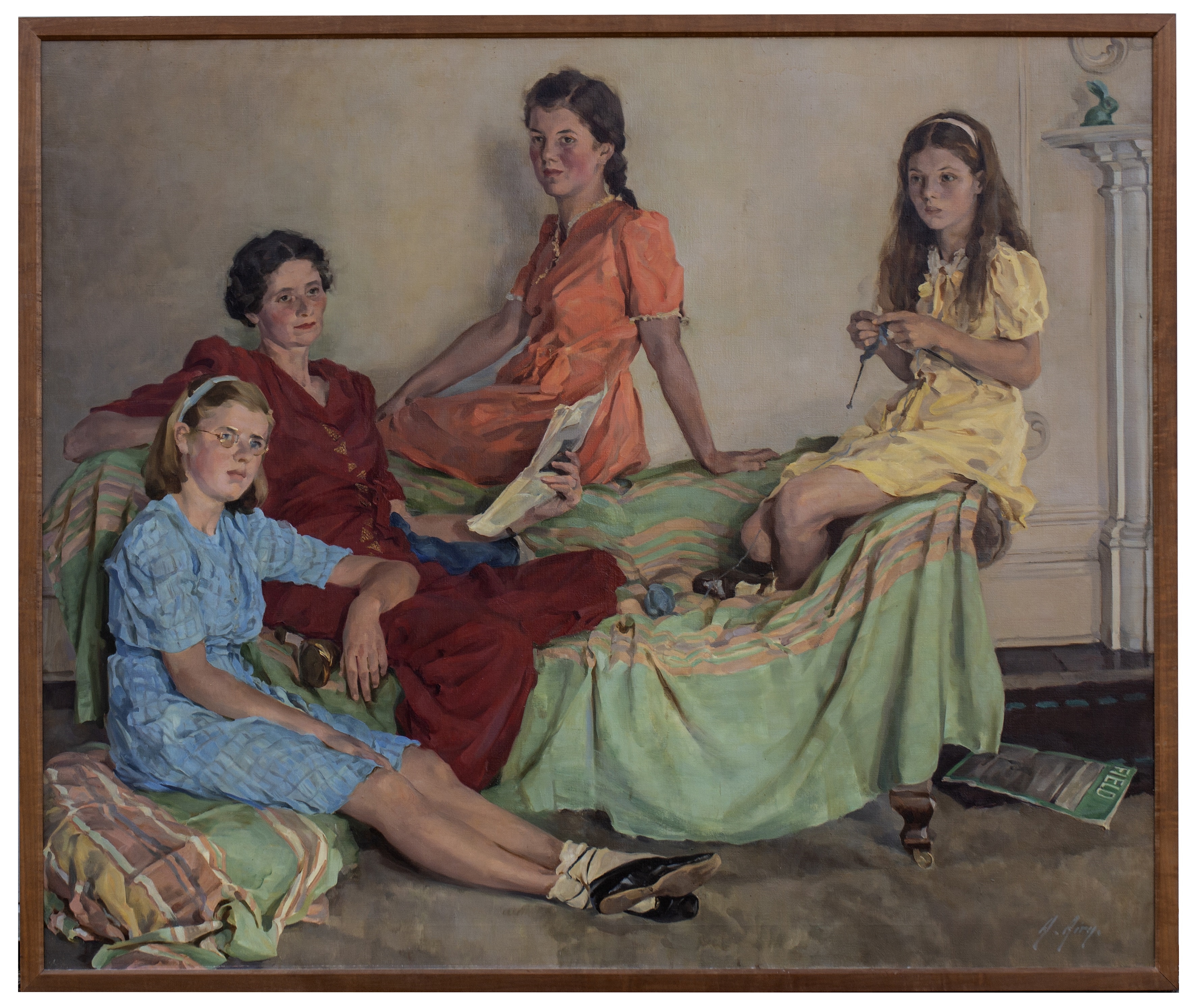 Anna Airy | The Montieth Family (1947) | MutualArt