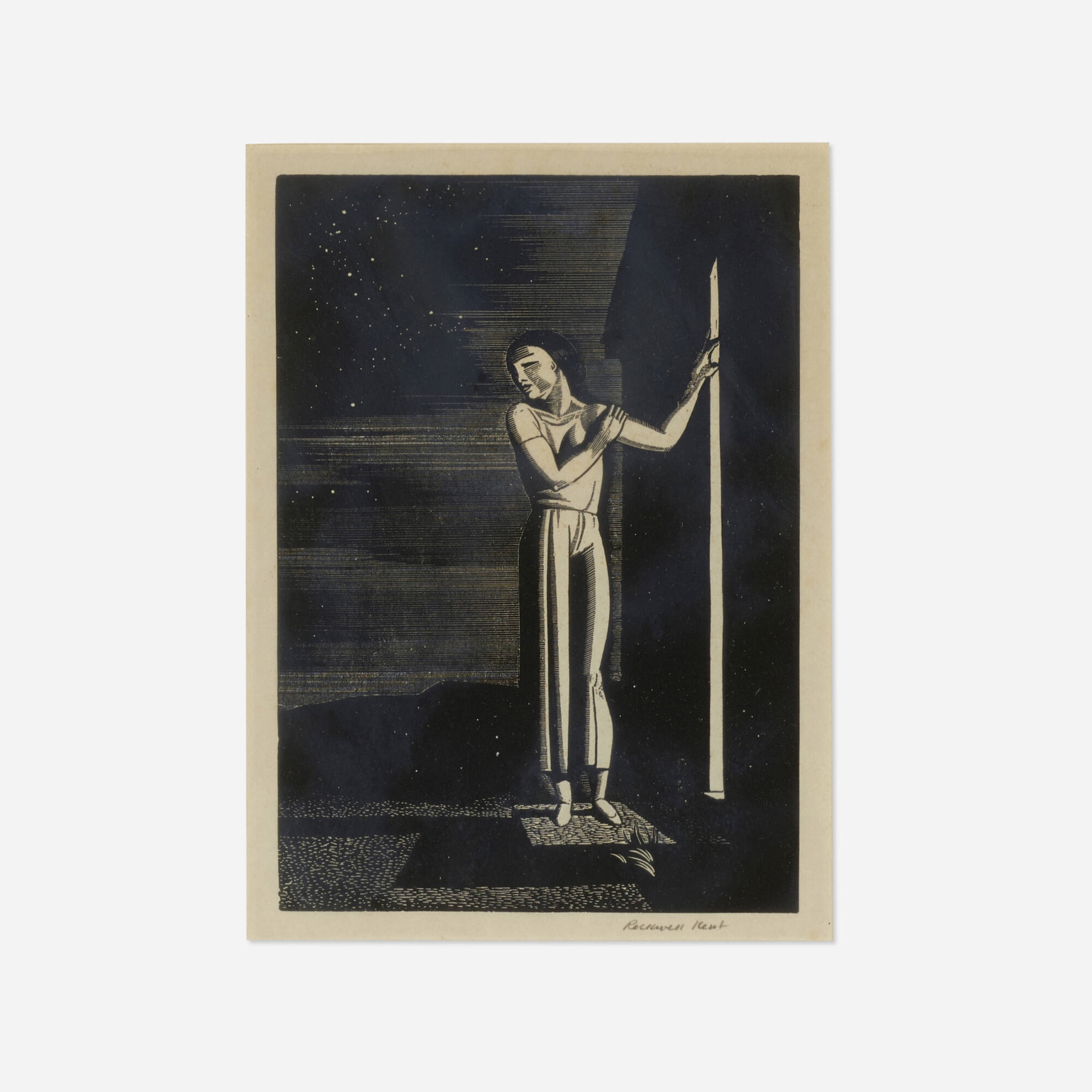 Rockwell Kent | Starry Night (1933) | MutualArt