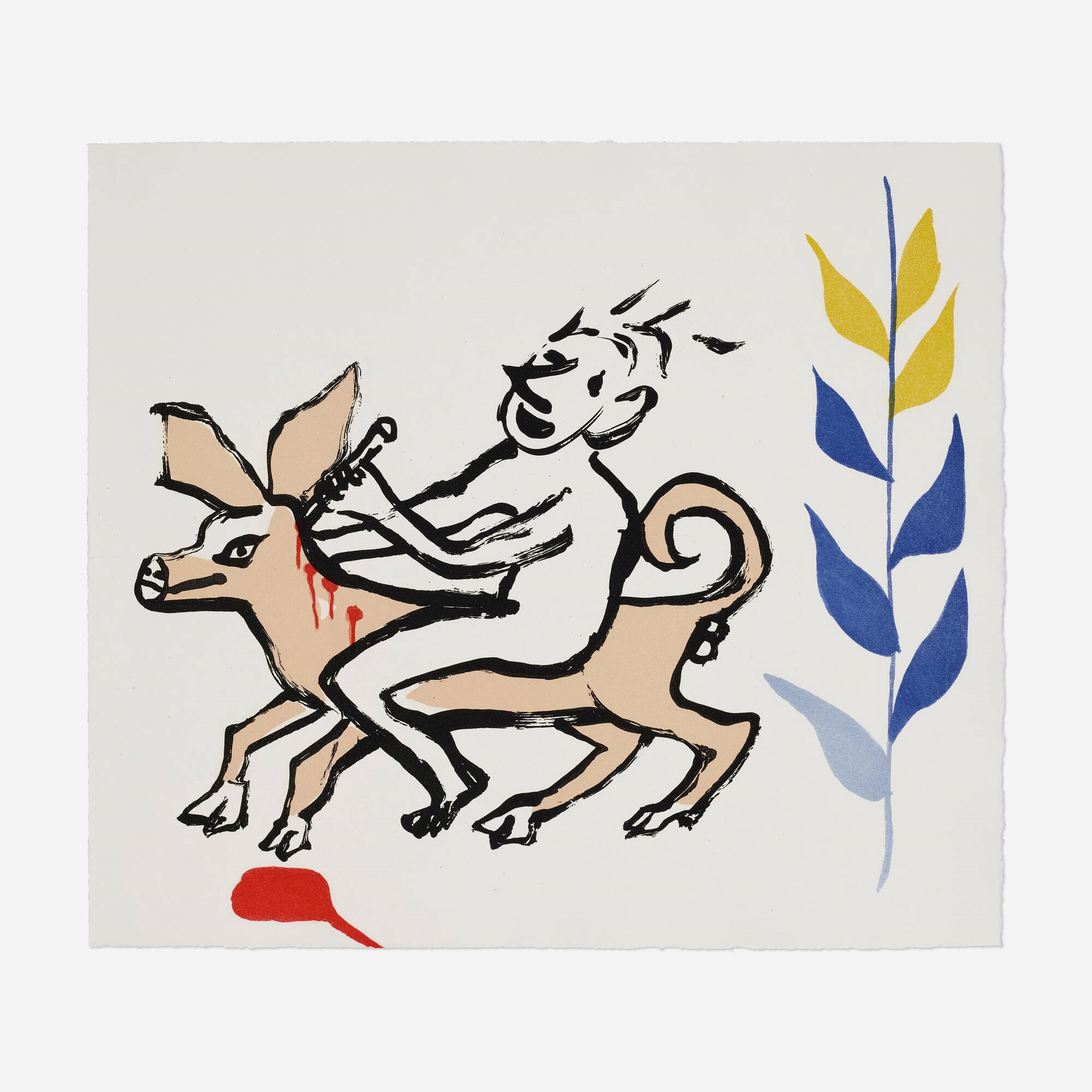 Alexander Calder | Untitled (from The Sacrilege of Alan Kent series ...