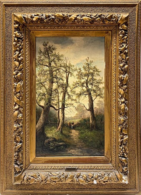 Georg Haller | POSTAVY NA POLNÍ CESTĚ | MutualArt