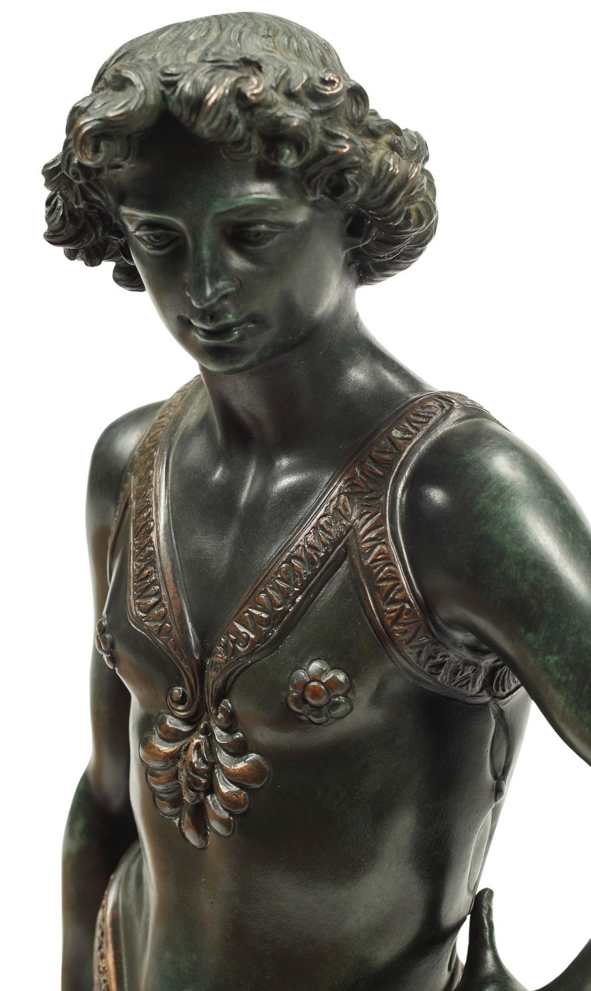 Andrea del Verrocchio | David with the Head of Goliath | MutualArt