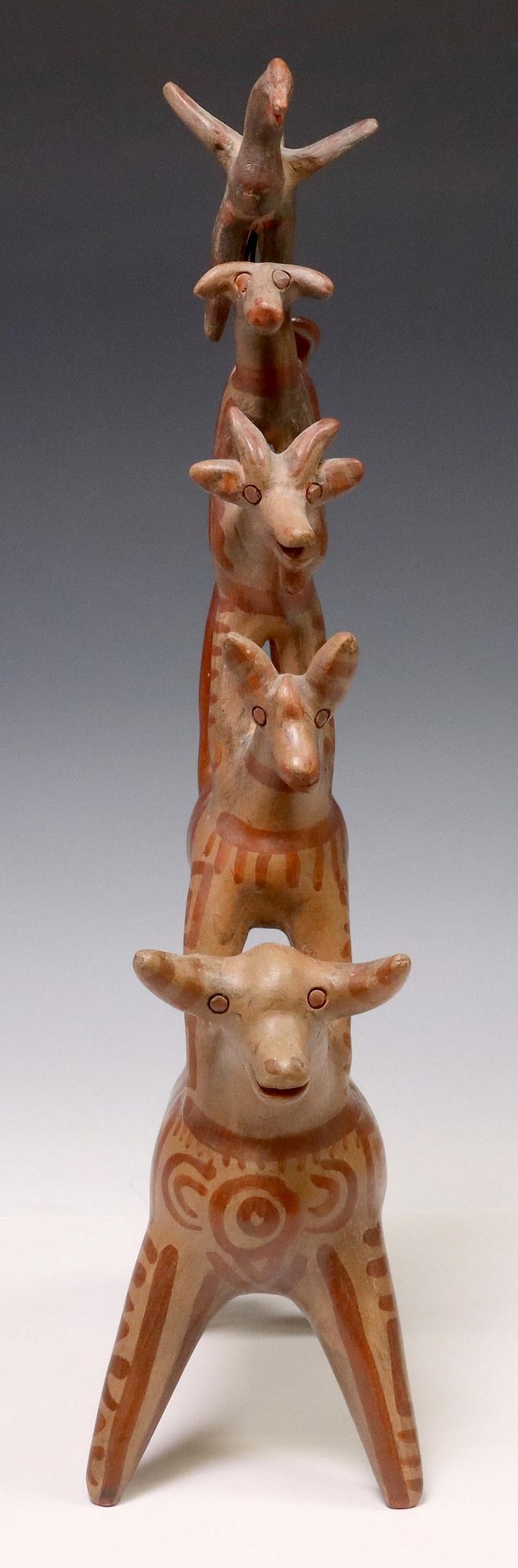 Heron Martinez | Mexican folk art burnished pottery figural sculpture ...