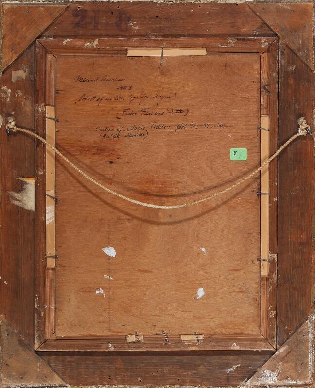 Michael Peter Ancher | Portrait of the fisherman Fedder's daughter ...