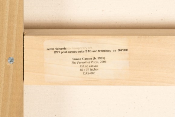 Simon Casson | The Pursuit of Paria (2006) | MutualArt