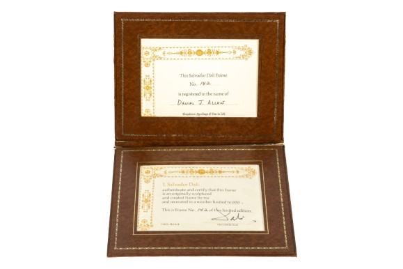 Salvador Dalí | LIMITED EDITION SALVADOR DALI SURREALIST FRAME | MutualArt