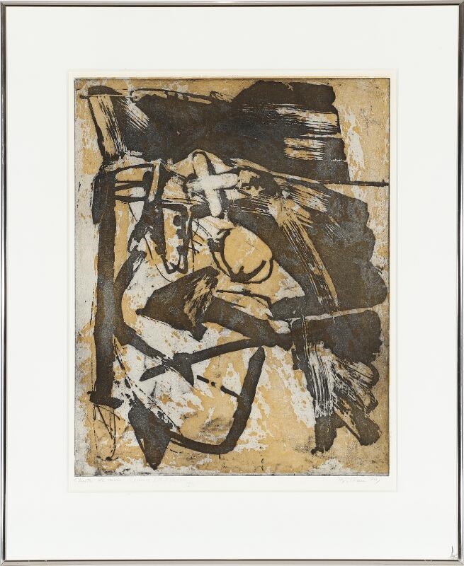 Albert Bitran | Chute de noir (1974) | MutualArt