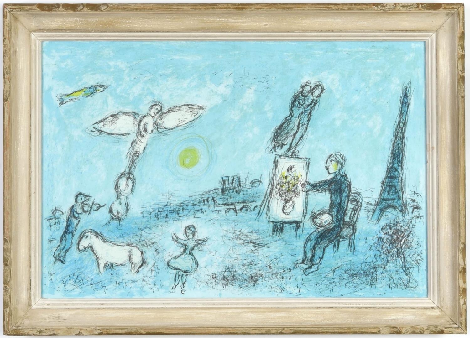 Marc Chagall | The painter & his double | MutualArt