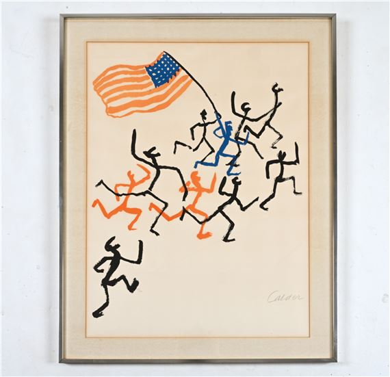 Alexander Calder | Madison Square Boys (1974) | MutualArt