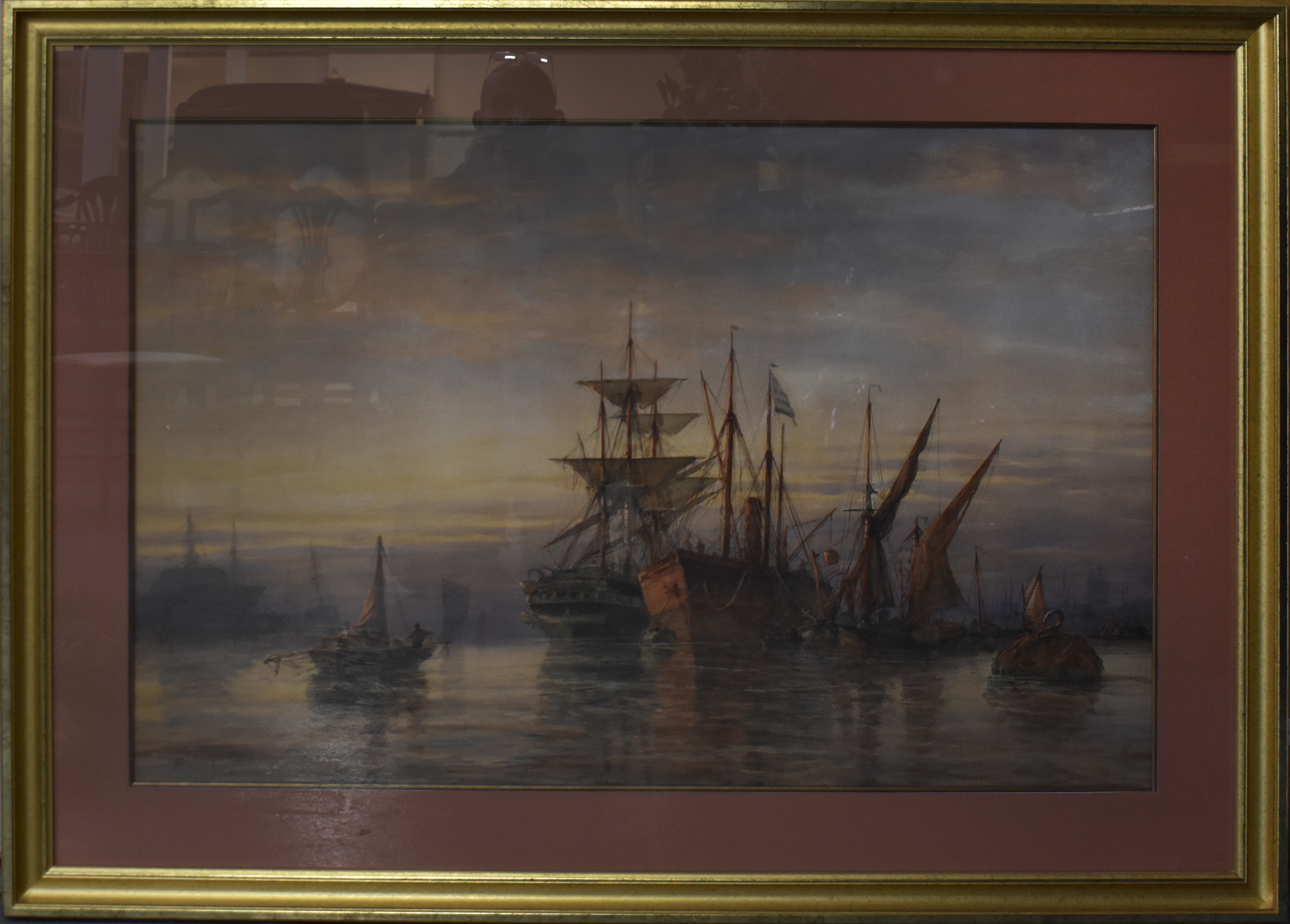 Richard Henry Nibbs | shipping scene | MutualArt