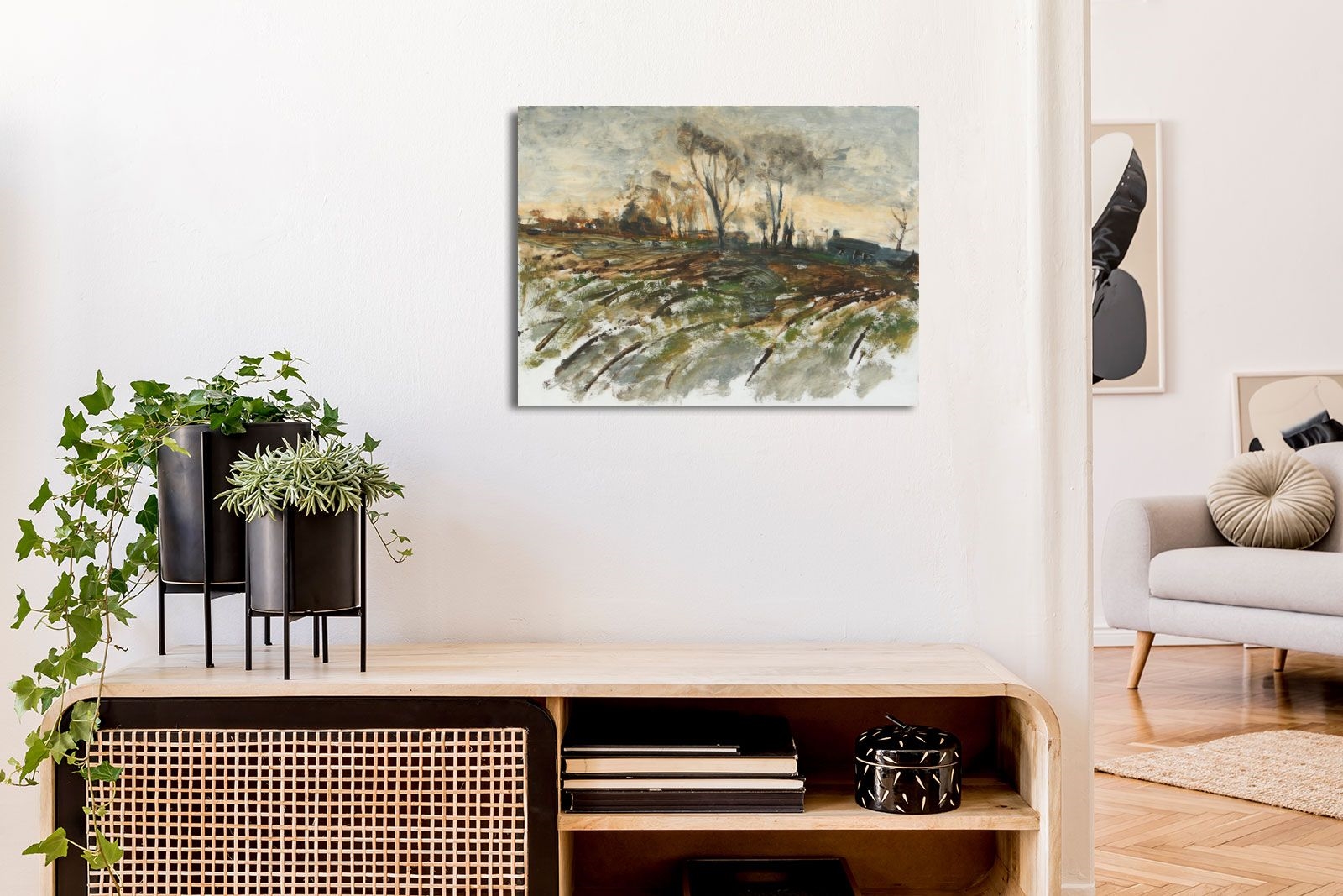 Sheila McClean | WINTER TREES | MutualArt