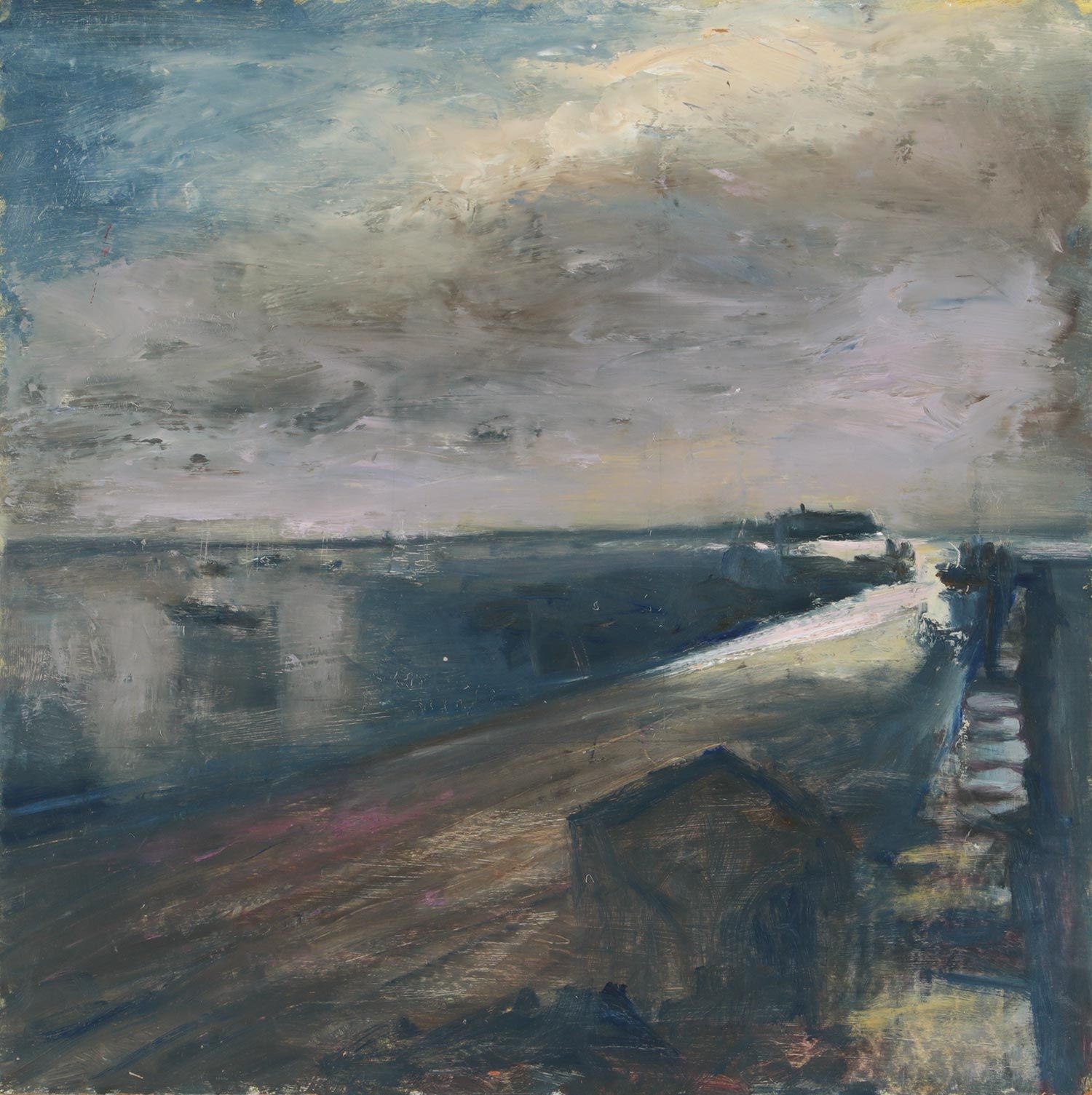 Sheila McClean | DARK PIER | MutualArt