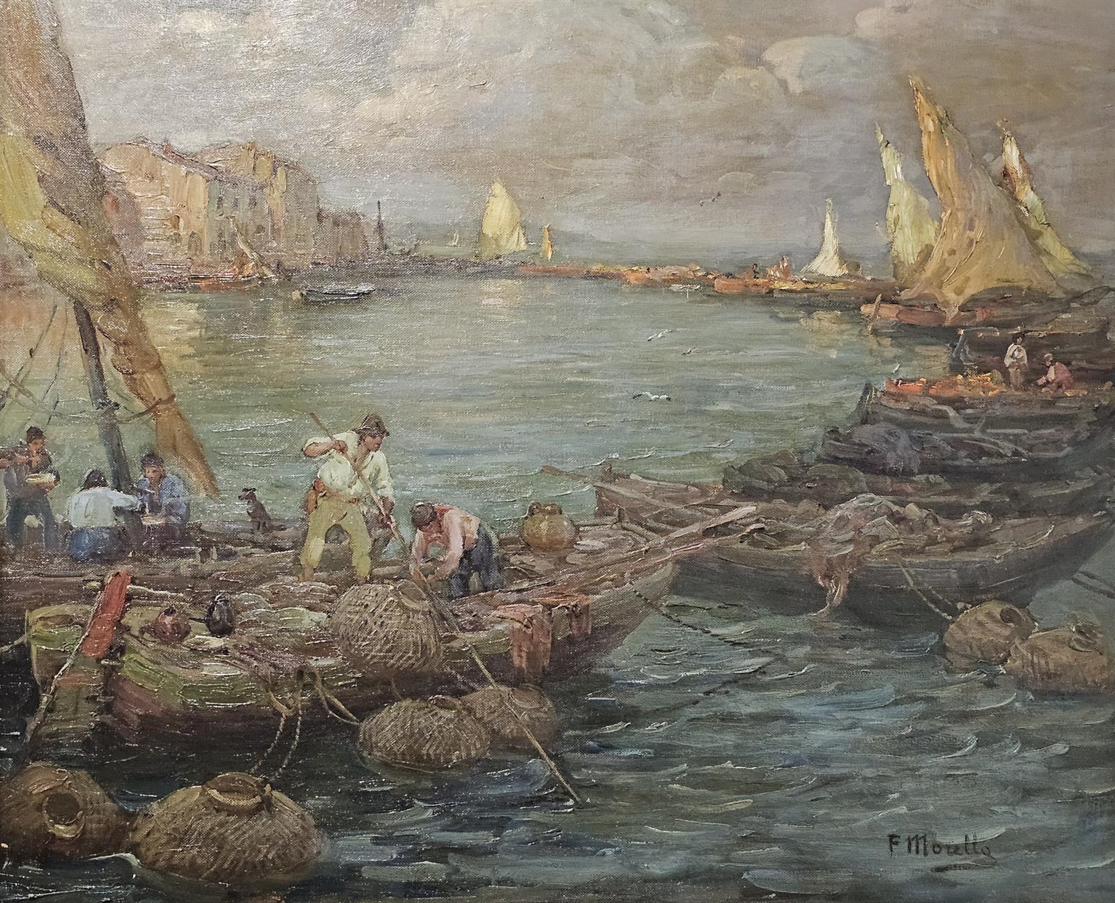 Federico Morello | Ritorno dalla pesca | MutualArt