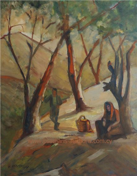 Costas Averkiou | In the forest (1968) | MutualArt