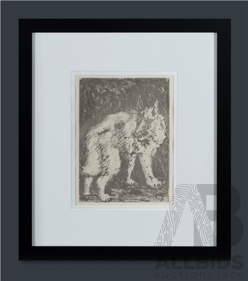 Pablo Picasso | Pablo Picasso (1881-1973, Spanish), Wolf 1936 (Printed ...