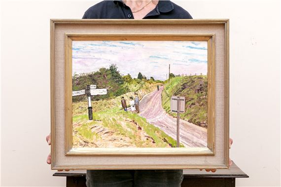 Carel Weight | Figural Landscape (1980) | MutualArt