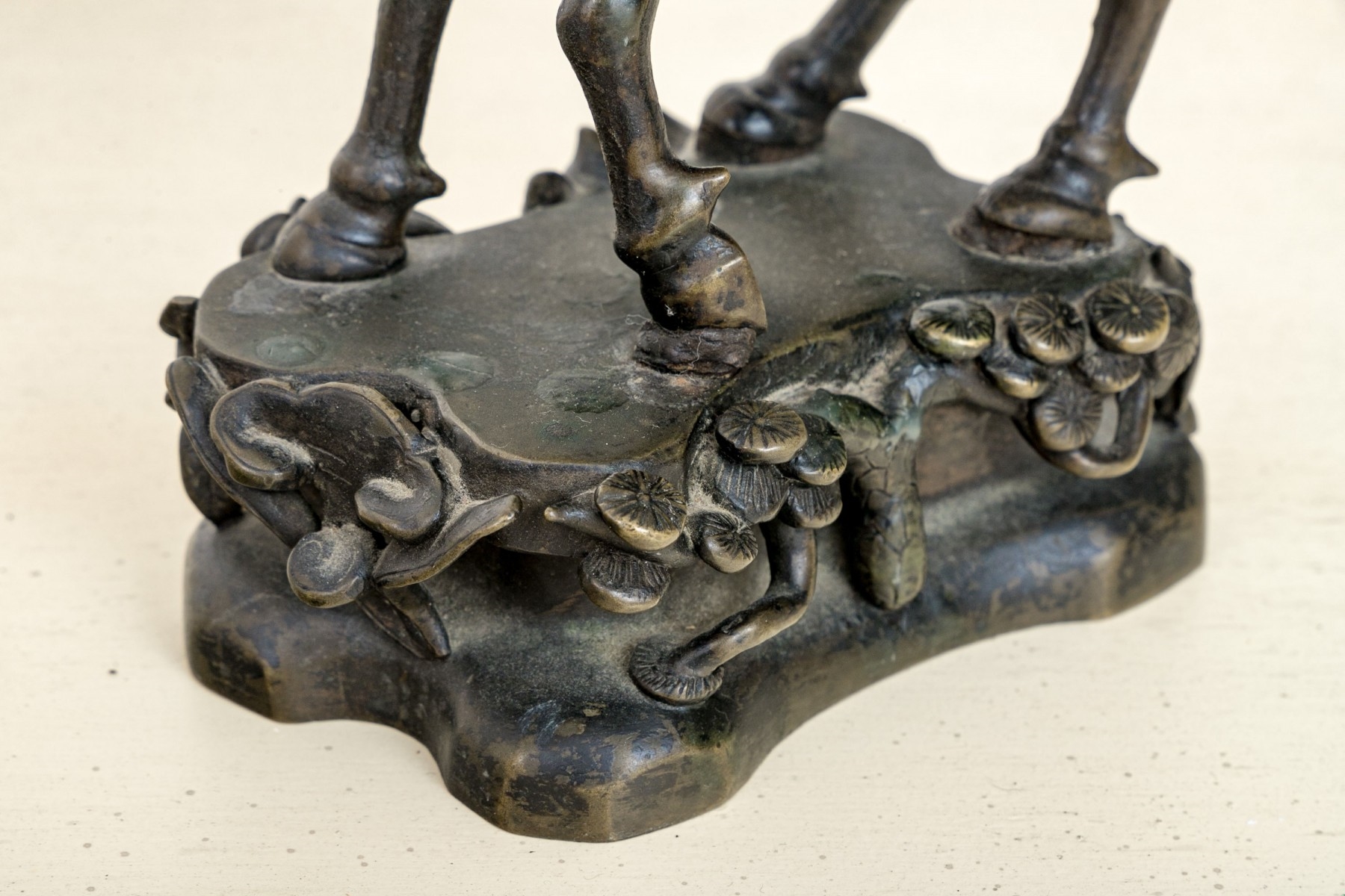 Albrecht Dürer | Antique Chinese Bronze Figural Altar Stick (19th ...