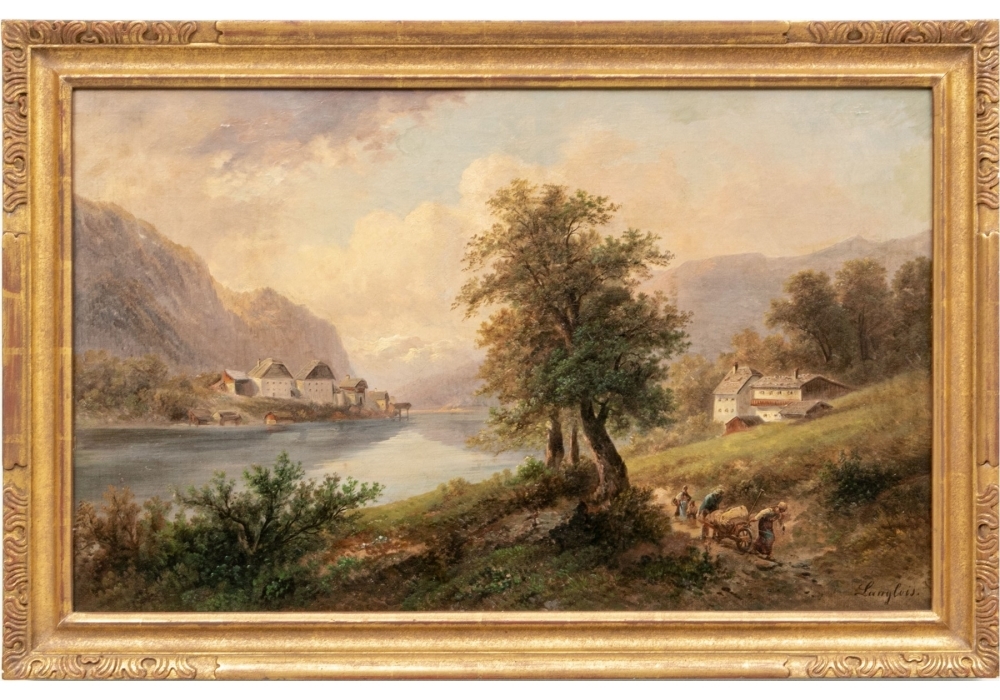 Auguste Rodin | River Landscape At Dawn | MutualArt