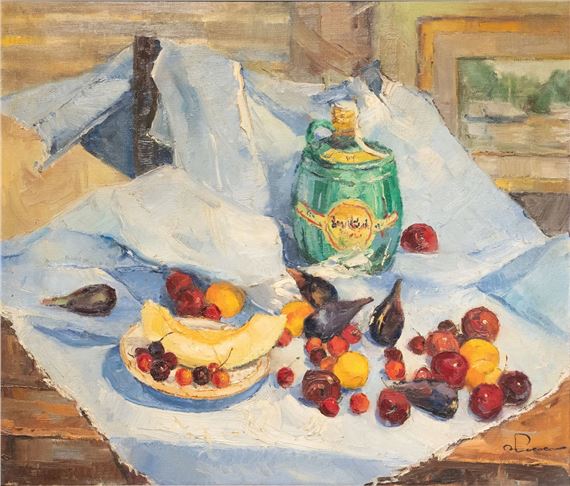 Clemente Lococo | Porrón y frutas | MutualArt