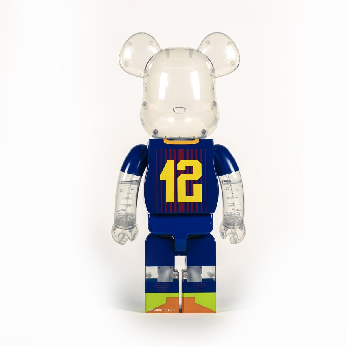Be@rbrick | A Be@rBrick FC Barcelona Figurine 1000% (1000) | MutualArt