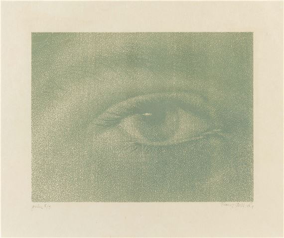 Franz Gertsch | Gelber Enzian (Sepia) (2003) | MutualArt