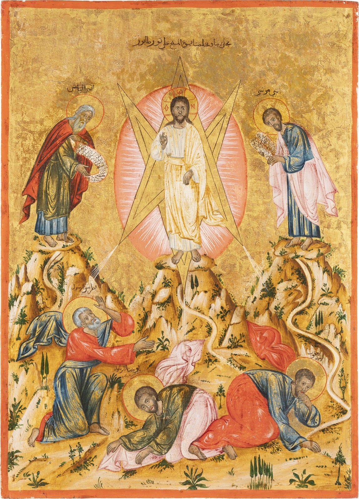 Middle Eastern School, 18th Century | A MONUMENTAL MELKITE ICON SHOWING ...