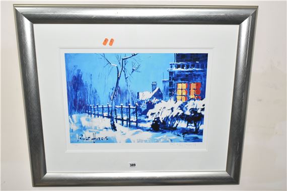 Rolf Harris | CHRISTMAS EVE IN THE SNOW | MutualArt
