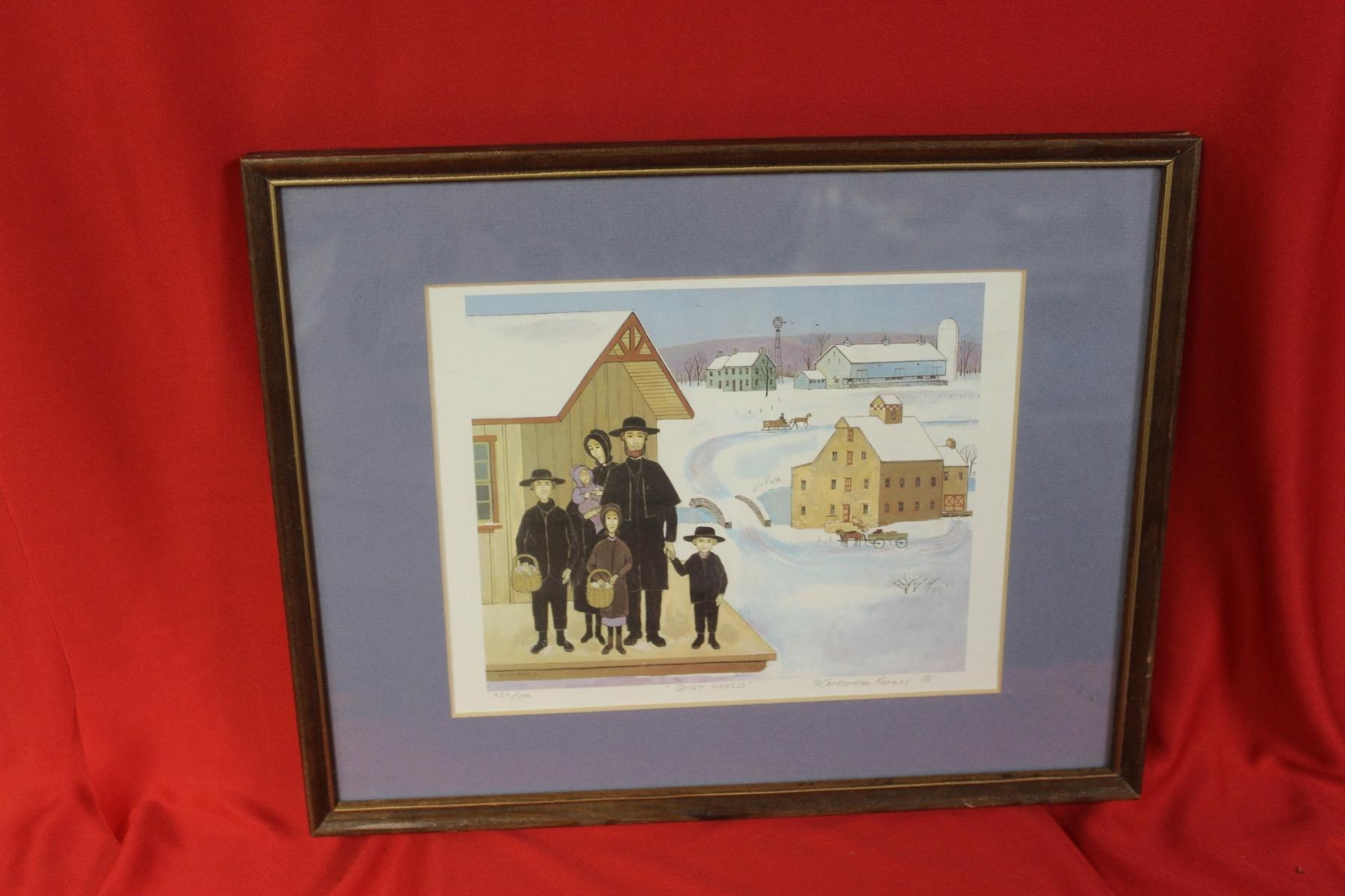 Constantine Kermes | A Signed Print/Lithograph by Constantine Kermes ...