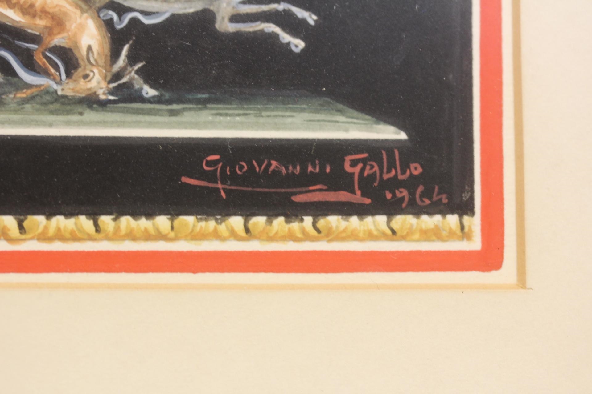 Giovanni Gallo | Giovanni Gallo 1964 Gouache/Watercolour | MutualArt