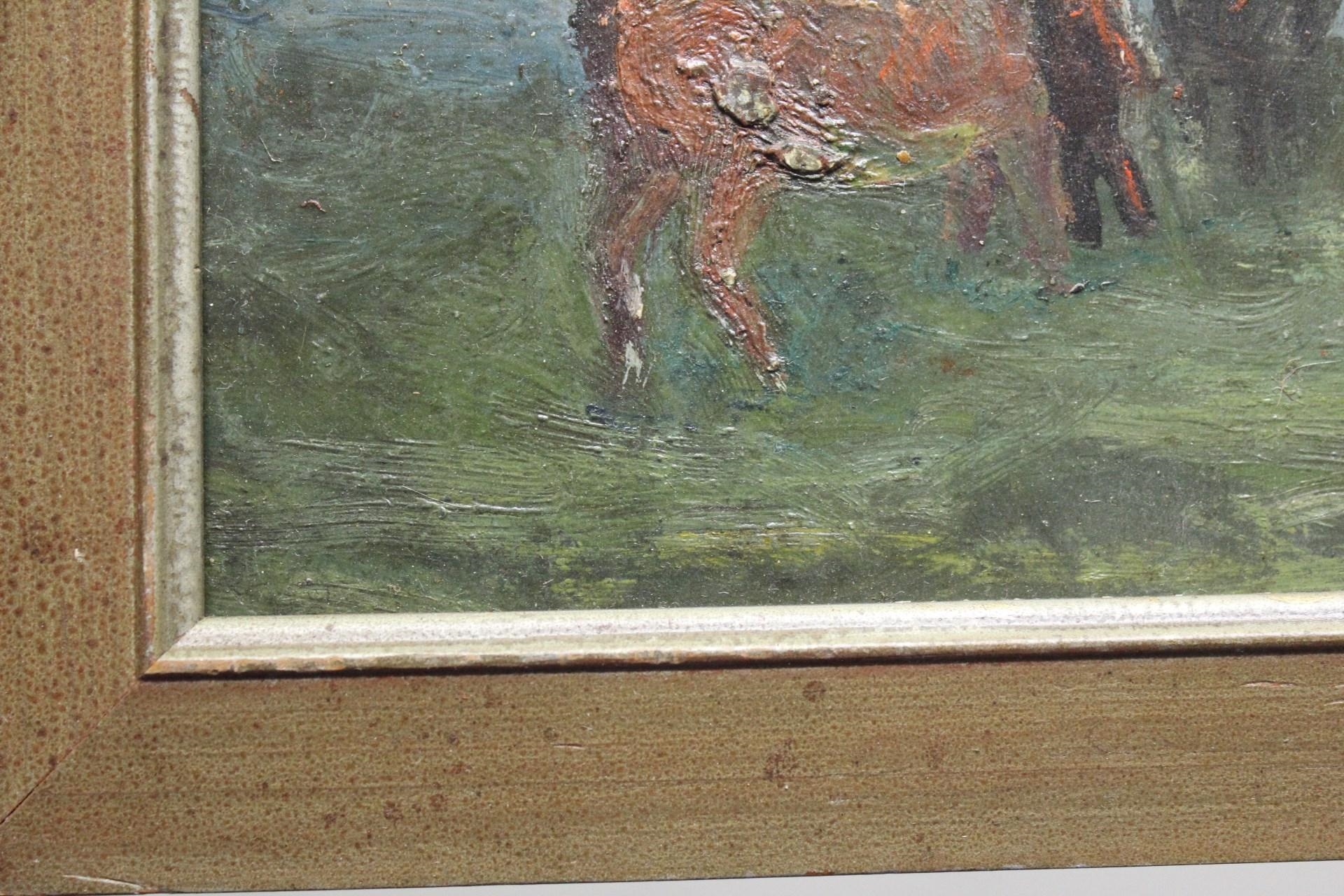 Samuel Pratt | A Small Samuel Pratt Oil on Masonite Painting | MutualArt