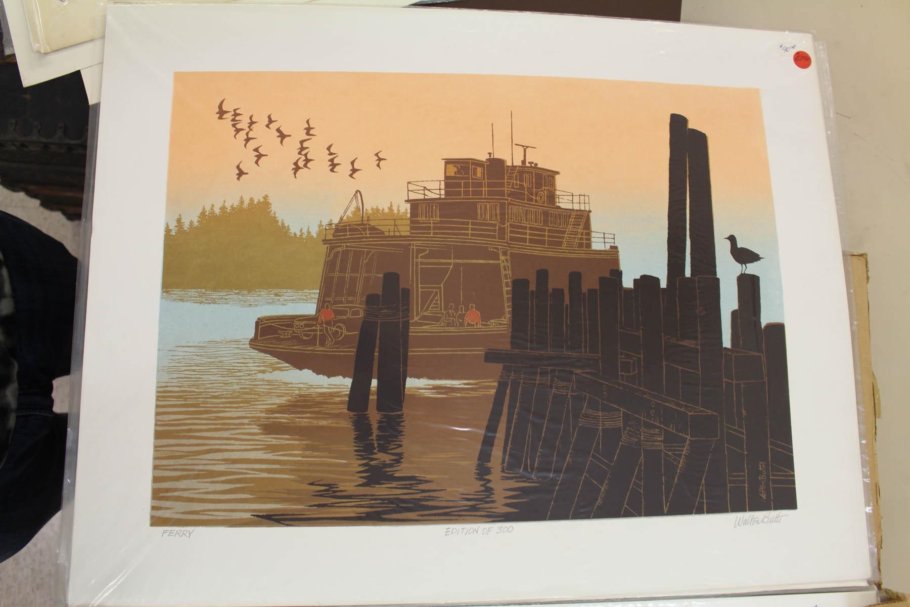 Walton Butts | WALTON BUTTS SERIGRAPHS | MutualArt